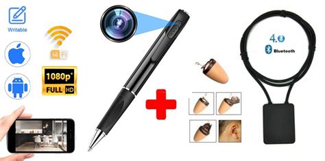 Spy Set Wifi Pen Camera P2p Live Streaming With Full Hd Spy