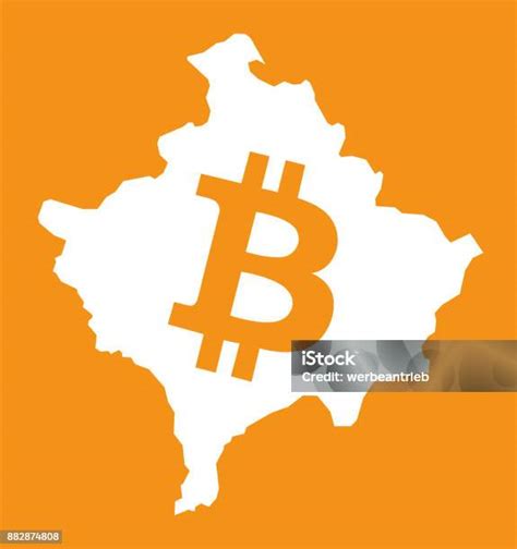 Bitcoin 암호화 통화 기호 일러스트 코소보 지도 가상현실에 대한 스톡 벡터 아트 및 기타 이미지 가상현실 개념 거래자 Istock