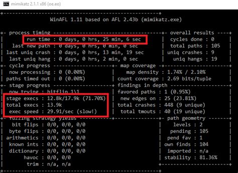Hack The Hacker Fuzzing Mimikatz On Windows With WinAFL Heatmaps Day