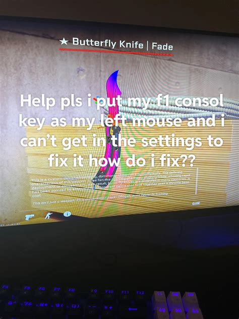 I Put My F1 Key As My Mouse Key By Accident How Do I Fix I Cant Get To