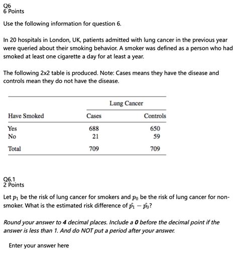 solved q6 6 points use the following information for