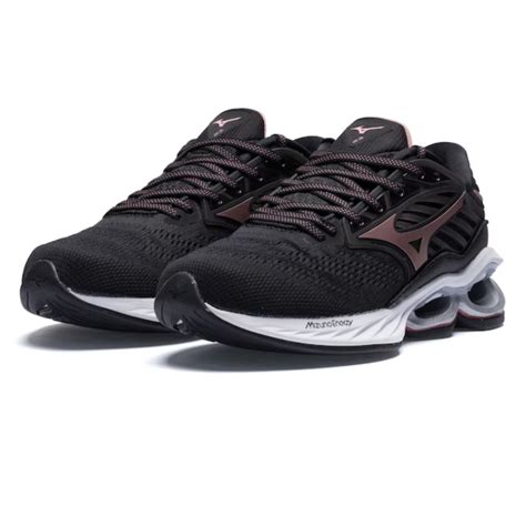 Tênis Mizuno Wave Creation 23 Feminino Pretobronze
