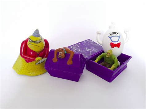 Mcdonalds Mcdo Happy Meal Monsters Inc Scooby Doo Yokai Assorted Collectible Hard Toys Hobbies