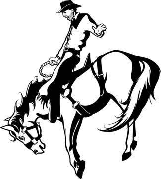Bucking Horse Vector Art Png Images Free Download On Pngtree