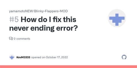 how do i fix this never ending error · issue 5 · yamamotonew blinky