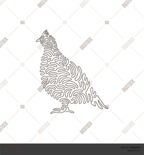 Single One Line Vector And Photo Free Trial Bigstock