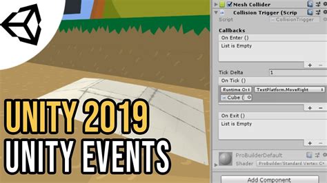 I Use Unity Events Tutorial C Unity Tutorial 2019 Youtube
