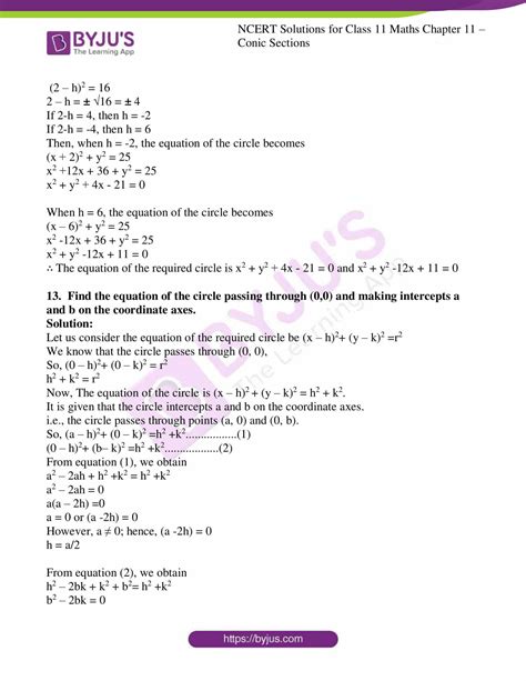 ncert solutions for class 11 maths exercise 11 1 chapter 11 conic sections