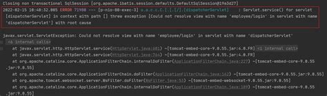 Rvice For Service Dispatcherservlet In Context With Path