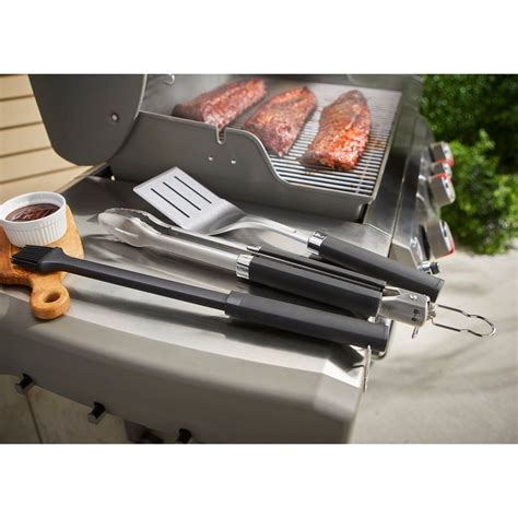 Weber Precision 3 Piece Grill Tool Set