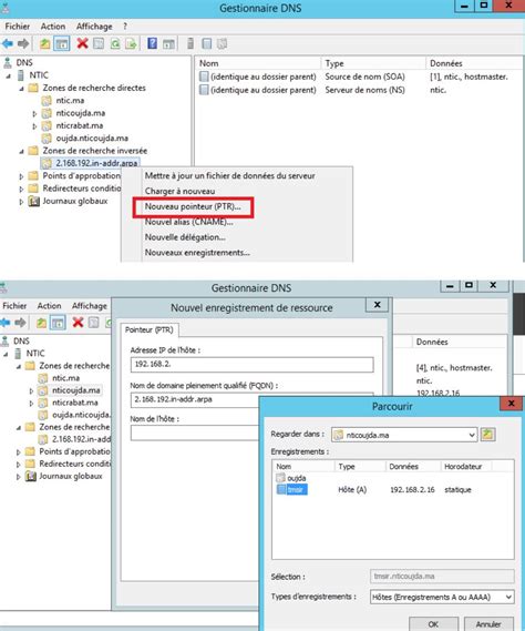 Cour Configuration Du Serveur Dns Sous Windows Server Graphiquement