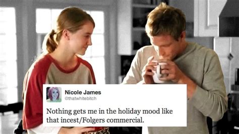 What Is The Infamous Folgers Incest Christmas Commercial The