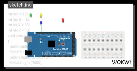 Primeira Aula De Ic Ligar Led Wokwi Esp32 Stm32 Arduino Simulator