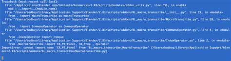Add On Error When Importing Other Py Files Blender Stack Exchange