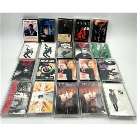 20 Assorted Tape Cassettes