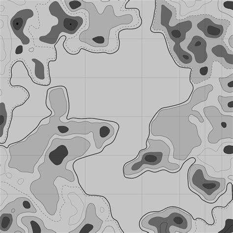 Premium Vector Military Topographic Map The Geographical Basis Of The Relief Contour Map The