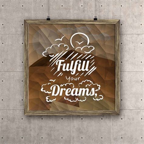Artzfolio Motivational Typography Quote Message Design D11 Canvas