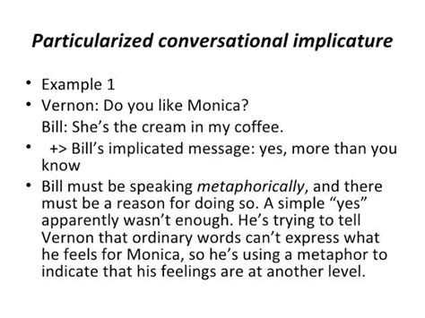 What We Say Vs What We Mean What Is Conversational Implicature
