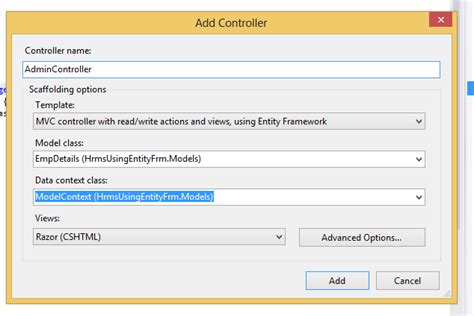 C Unable To Add Controller Stack Overflow