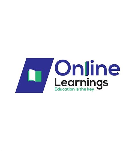 Premium Vector Online Learning Logo