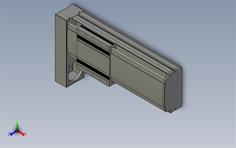 Krh8 L10 S200 B直线模组 Step 模型图纸下载 懒石网