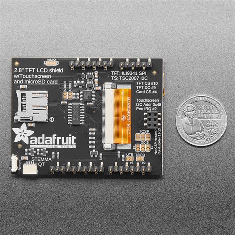 28 Tft Touch Shield For Arduino With Resistive Touch Screen V2