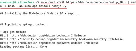 How To Install Node Js And Npm On Debian Linux Its Linux FOSS