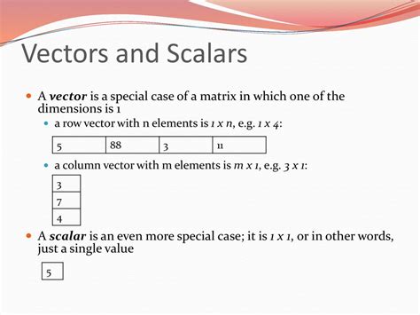 Vectors and Matrices Chapter 2 Attaway MATLAB 4E. - ppt download