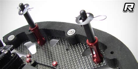 Red RC CRC World GT R Body Mounts Formula Wings