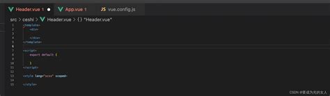 Vscode打开vue文件出现红色波浪线解决方案：vscode Vue红色波浪线 Csdn博客