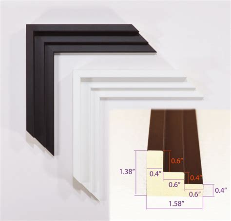 Canvas Frame Floating Wooden Frame For Canvas Etsy