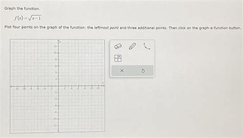 Solved Graph The Functionfxx 12plot Four Points On The
