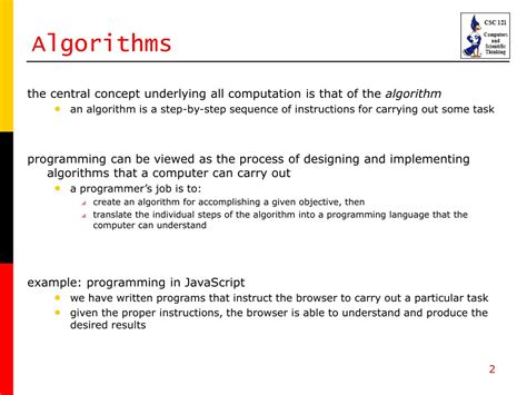 ppt algorithms and programming languages powerpoint presentation