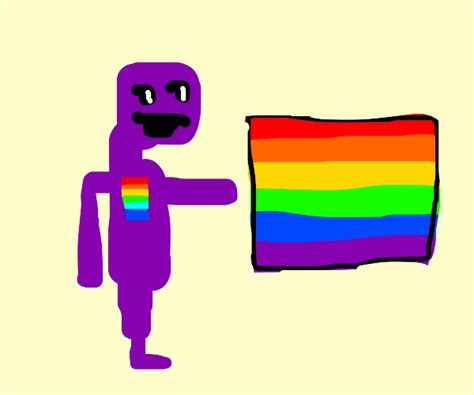 Purple Guy Gay Drawception