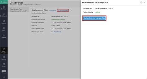 Key Manager Plus Integration Analytics Plus On Premise