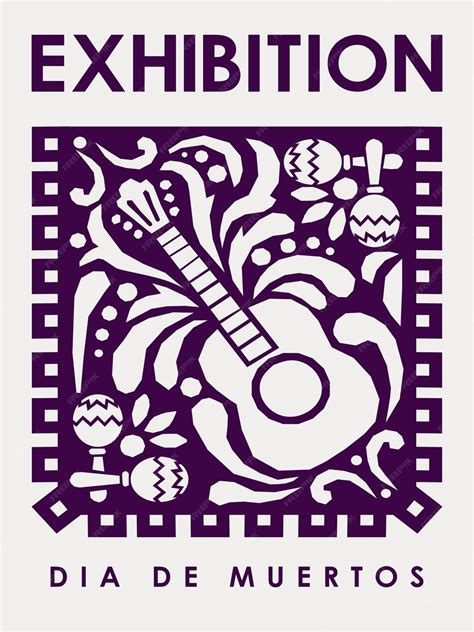El Día De Los Muertos Vector Premium