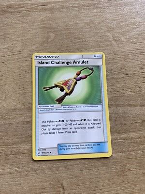 Pokemon Island Challenge Amulet Sun And Moon Cosmic Eclipse 194236 Nm
