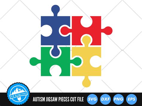 Autism Puzzle Piece Vector