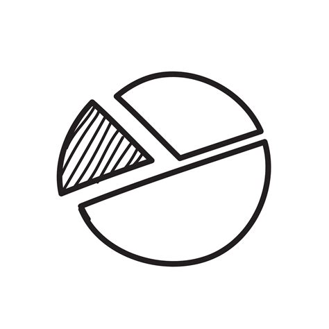 Pie Chart Business Doodles Hand Drawn 23609868 Png