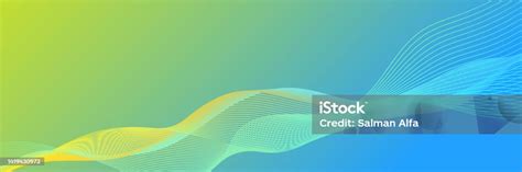 추상적인 푸른 녹색 물결 흐르는 배너 배경 디자인 벡터 일러스트레이션 흐르는 입자 파동 동적 모션 스트림 디지털 기술 곡선 0명에 대한 스톡 벡터 아트 및 기타 이미지