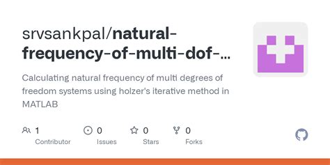 github srvsankpal natural frequency of multi dof holzers method