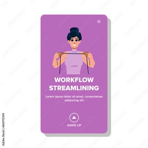 Integration Workflow Streamling Vector Collaboration Process Technology Software Digital