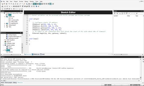 Arduino PLC IDE Device Connection Procedure