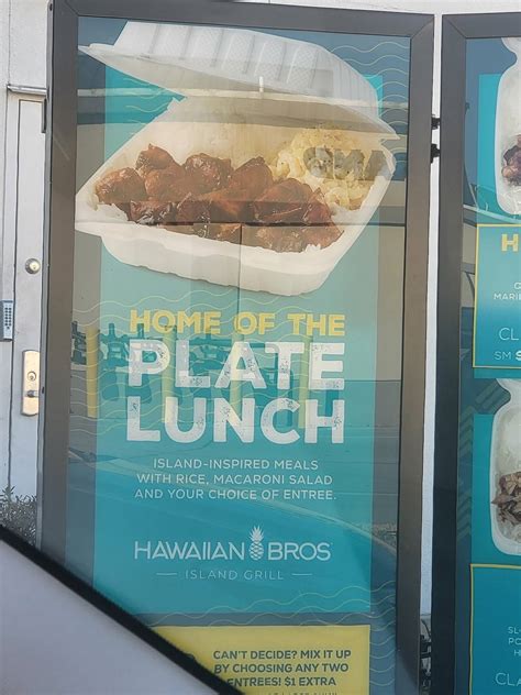 Menu At Hawaiian Bros Island Grill Restaurant Allen