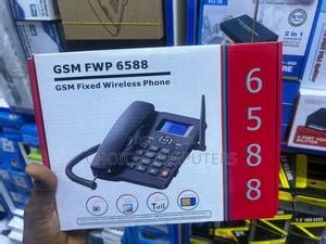 GSM Fixed Wirless Table Phone With Two SIM Card Port In Lagos Island Eko Store Equipment