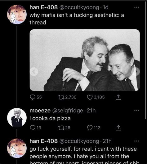 I Cooka Da Pizza Why Mafia Isnt An Aesthetic I Cooka Da Pizza