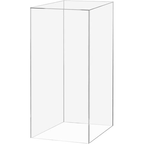 Marketing Holders Acrylic Display Riser Box 12 X 12 X 32 Tall