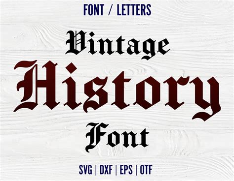 Old History Font Svg Decorative Letters Svg Alphabet Decorative Font