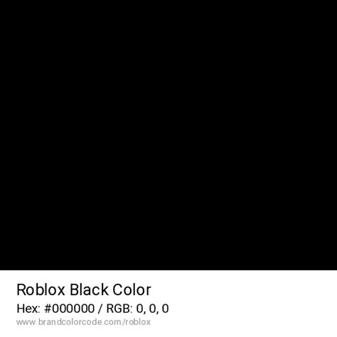 Roblox Brand Color Codes