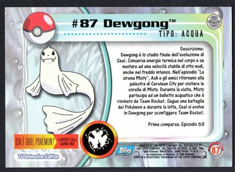 Dewgong Mega Evolution